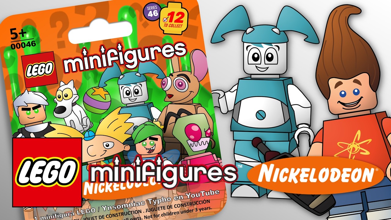LEGO Nickelodeon Colección Completa || Minifiguras Custom || Ynsomniac ...