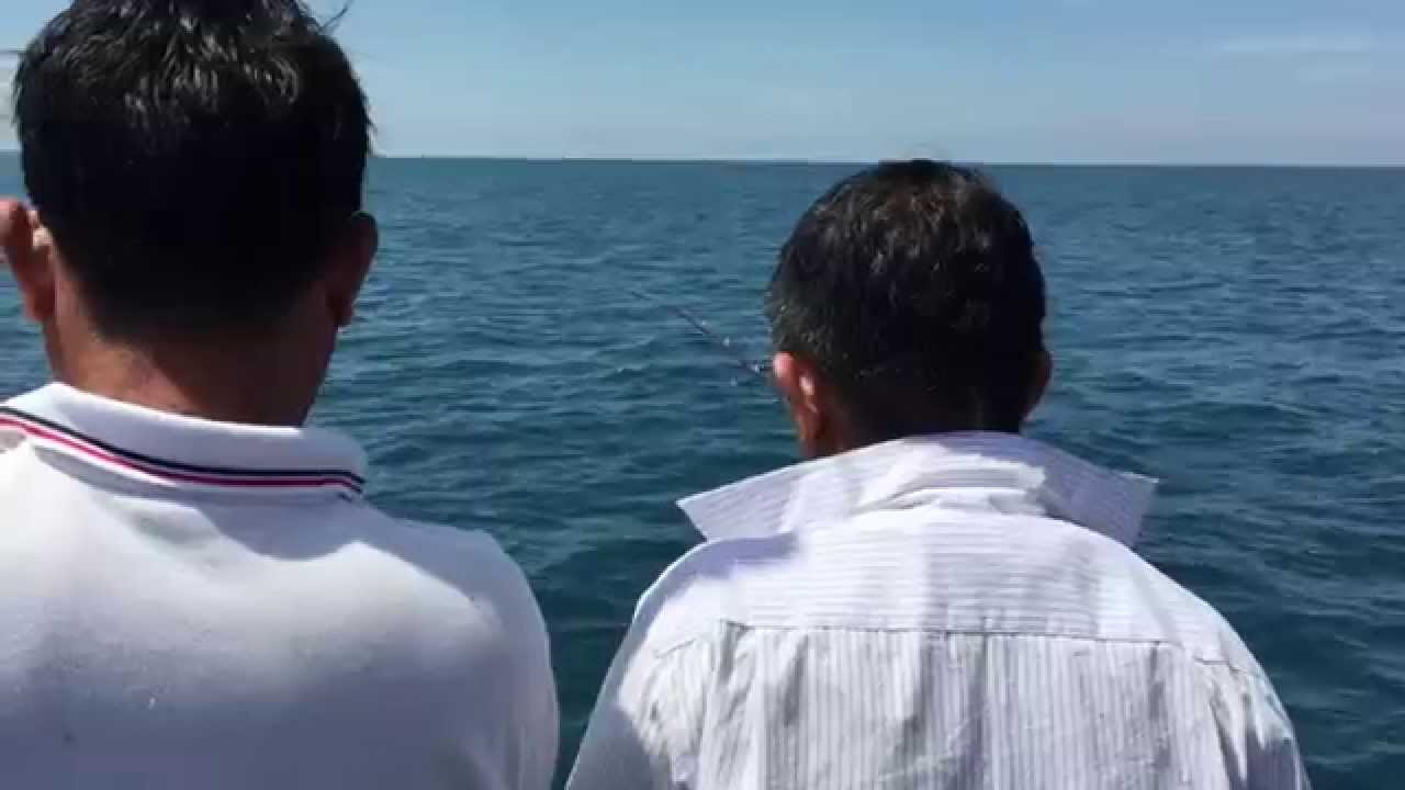 Deep Sea Fishing, Penang, Hai @ the Sea, Giant Mackerel Video - YouTube
