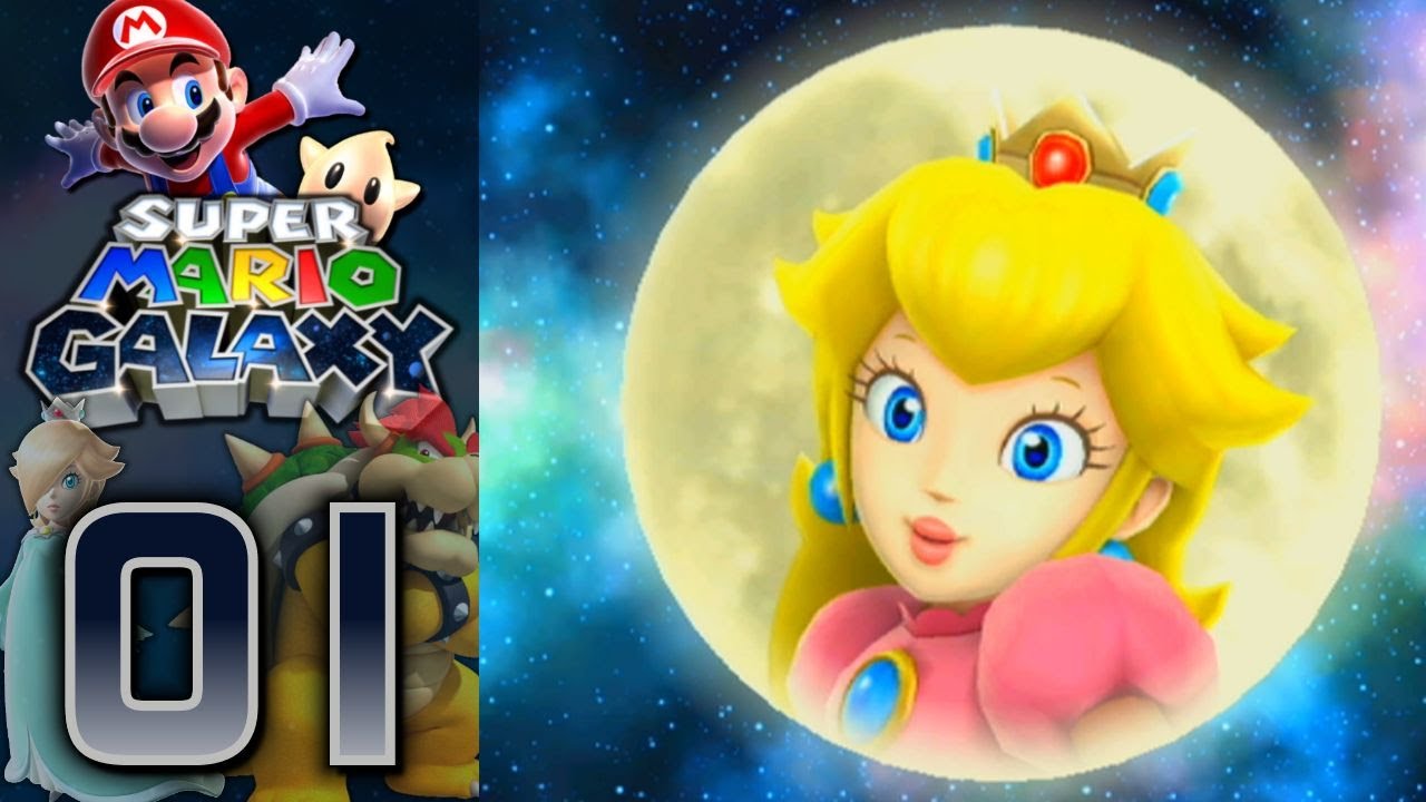 Super Mario Galaxy (100%): Part 1 - Welcome to New Galaxy!! - YouTube
