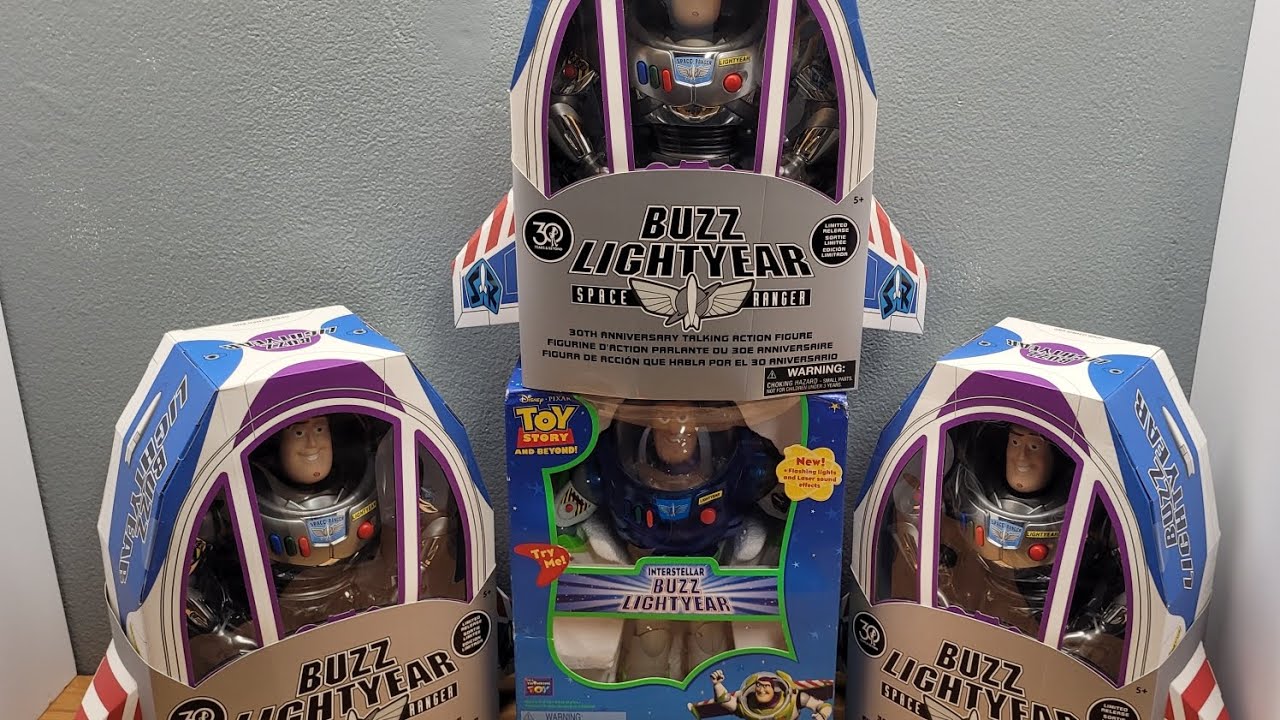30 Year Anniversary Buzz Lightyear factory unboxing - YouTube
