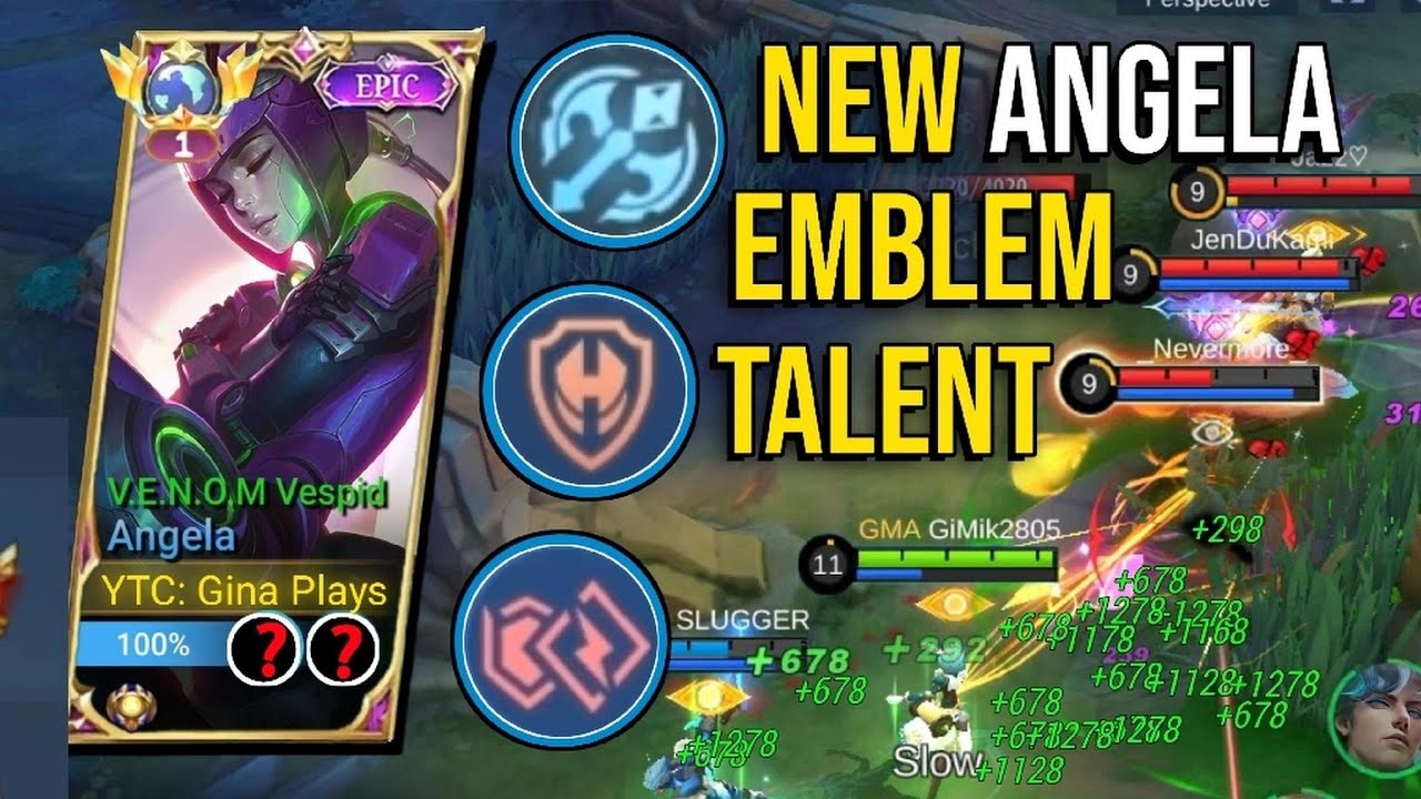 THIS NEW TALENT EMBLEM SYSTEM MAKES ANGELA OP! (Angela Best Build ...