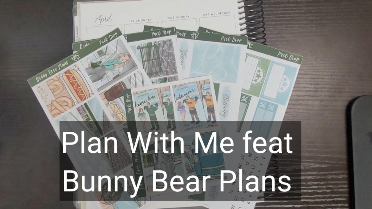 Plan With Me feat Bunny Bear Plans - YouTube