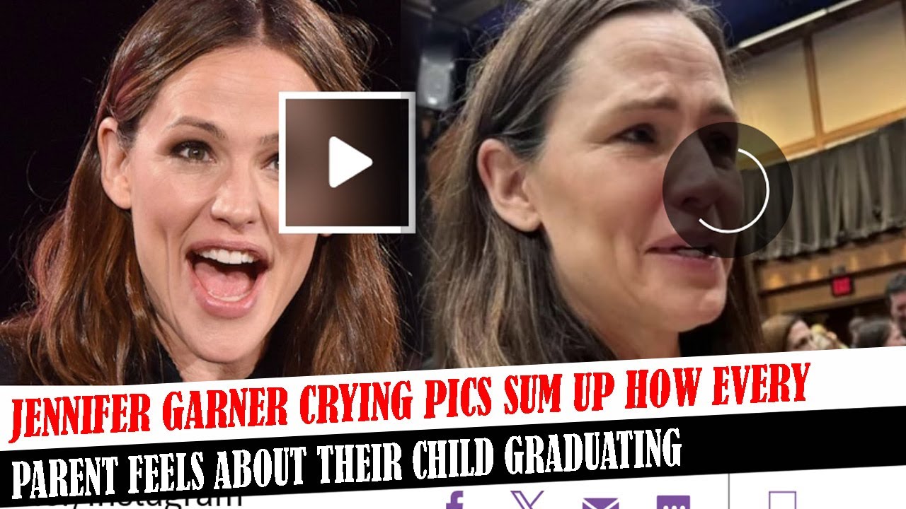 Jennifer Garner Crying Pics Sum Up How Every Parent Feels About Their ...