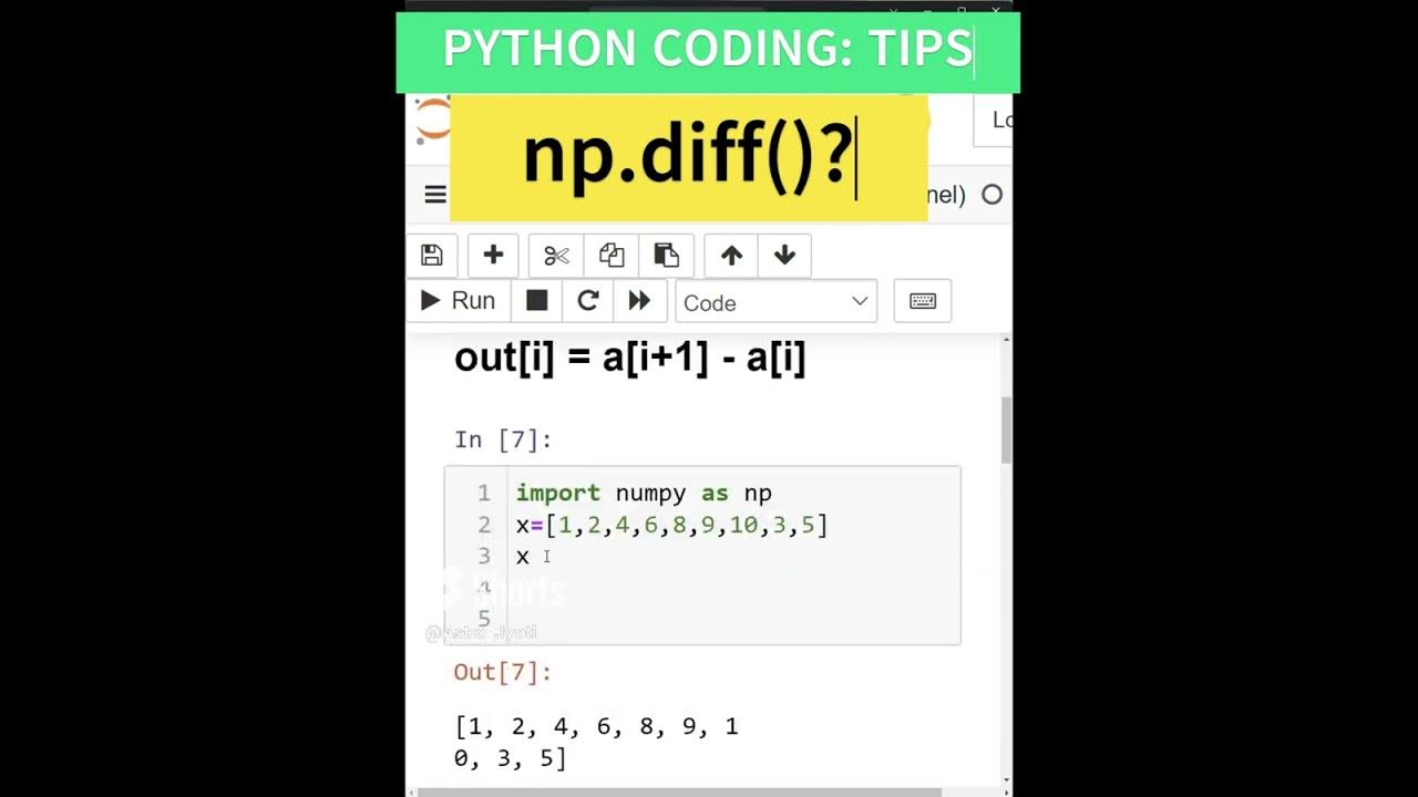 Python Numpy Array Plotting Array Operation Youtubeshorts Viral Pythonforbeginners Coding