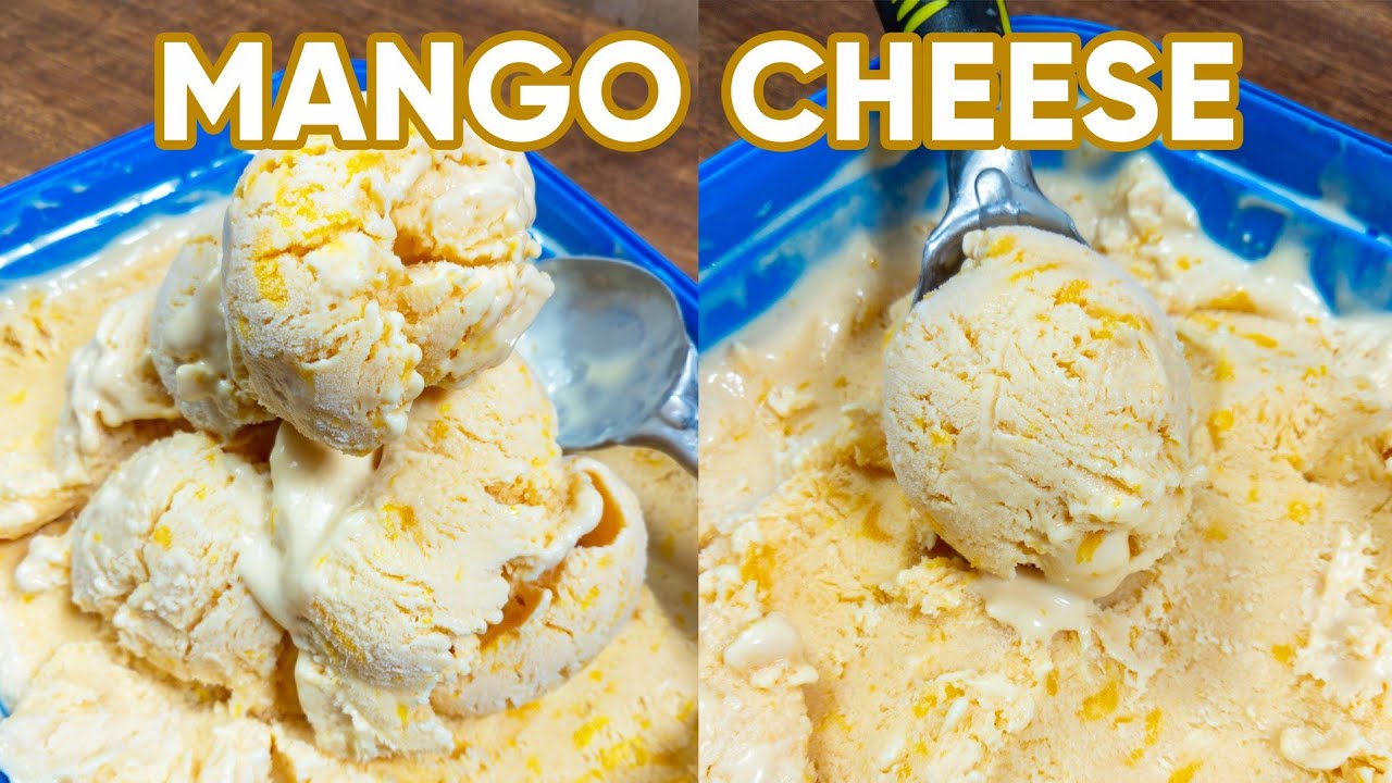 MANGO CHEESE ice cream | Mala DAIRY QUEEN sa Sarap! - YouTube