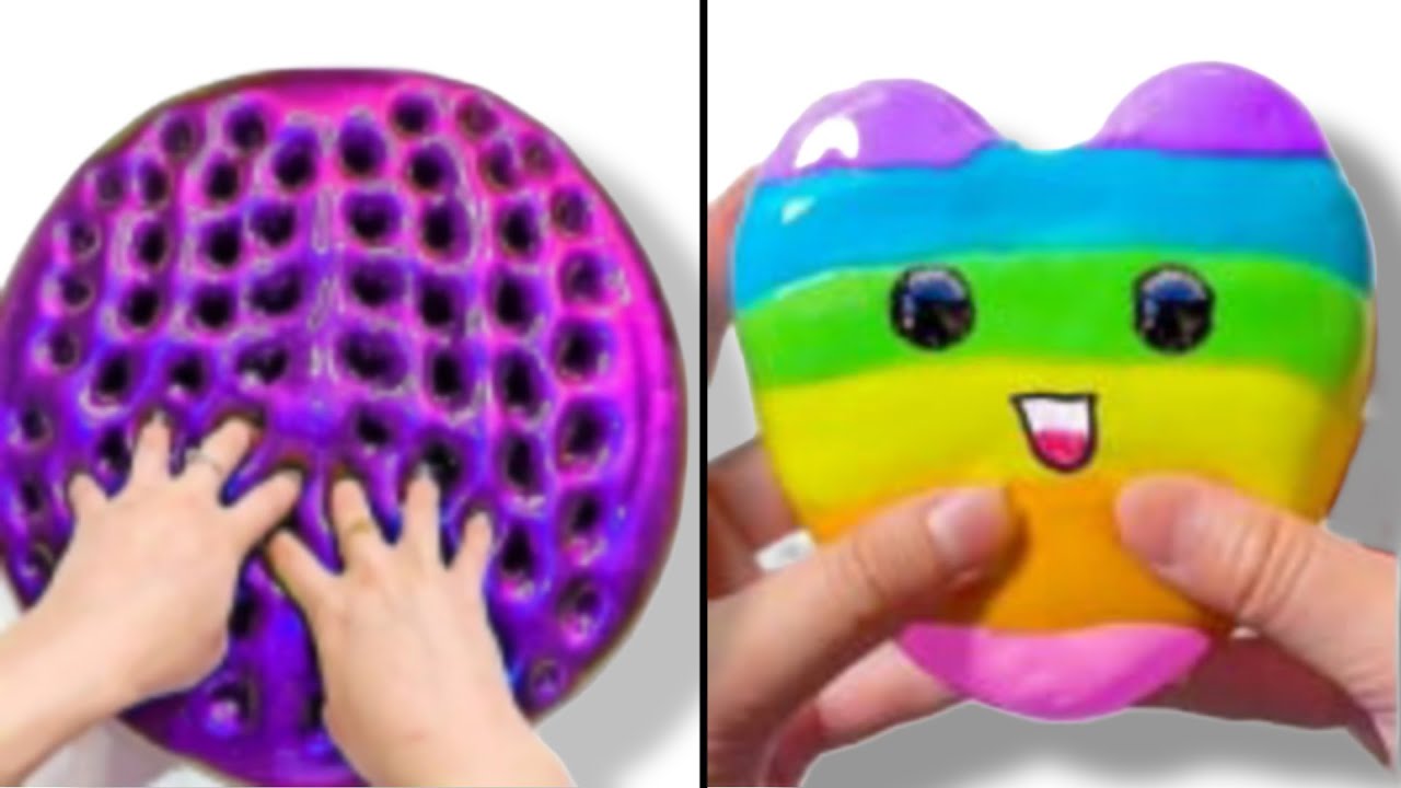 Mixing slime|most satisfying slime asmr videos!!SLIME ASMR ZONE!#005 ...