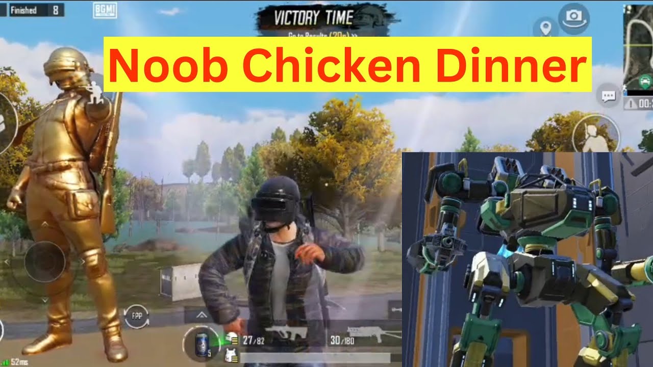 Noob Chicken Dinner - BGMI 3.2 Update #noob #bgmi #pubgmobile ...