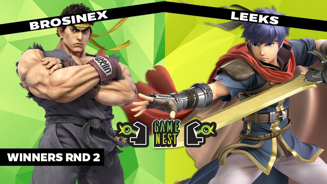 Game Nest Smash It Up: Brosinex (RYU) vs Leeks (Ike) - Winners Round 2 ...