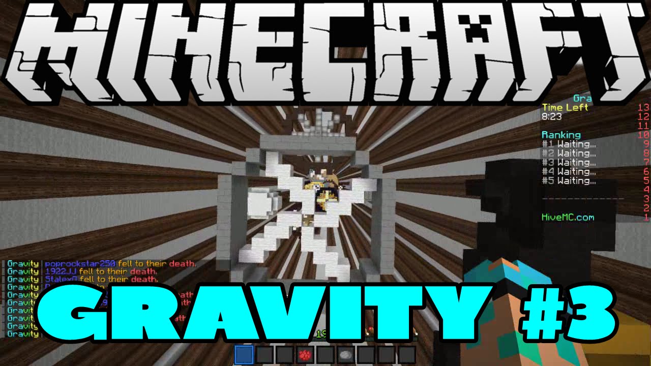Minecraft HIVE Gravity #3 | IM BACK | 16 NEW MAPS - YouTube