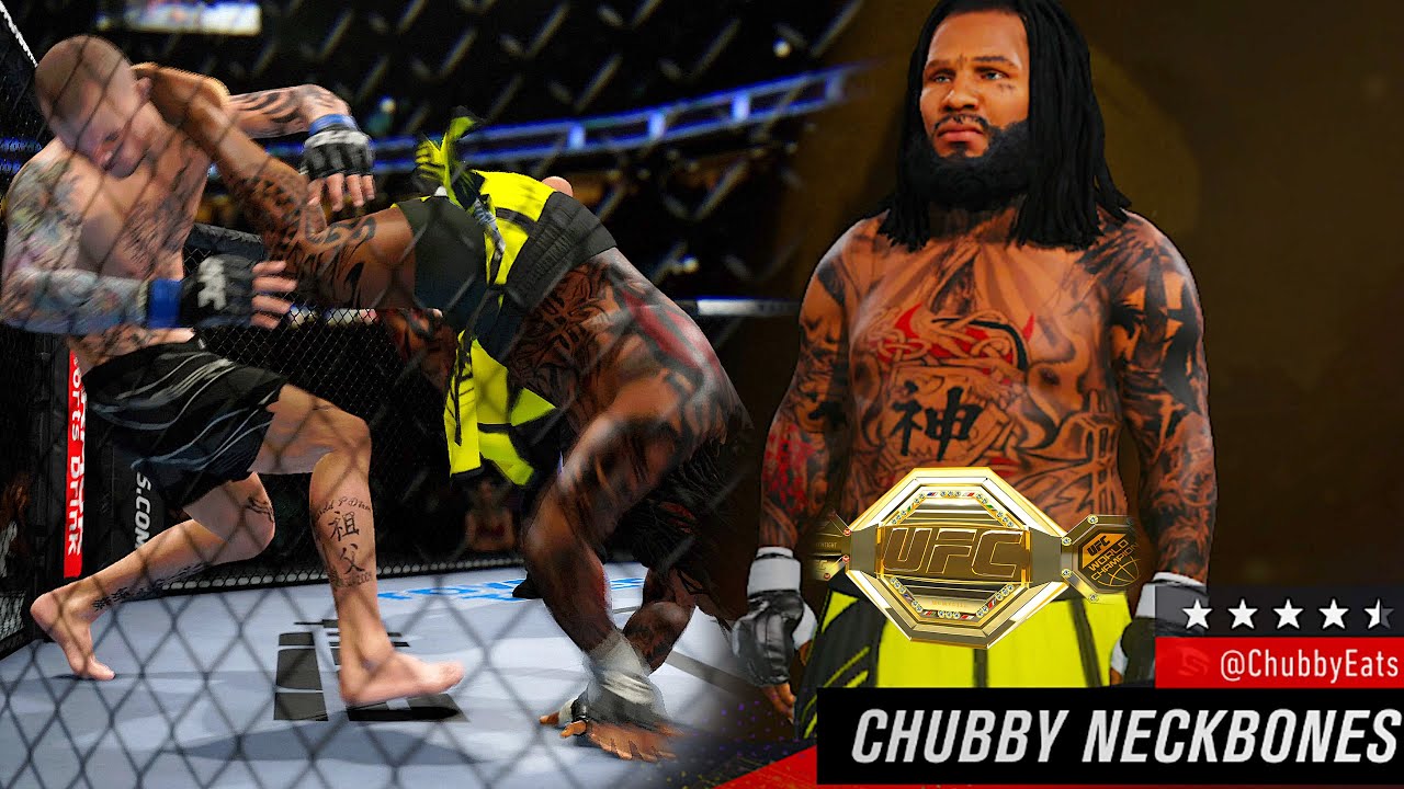 UFC 4 Career Mode #8 - FRONT FLIP KICK KNOCKOUT! Chubby Returns ...