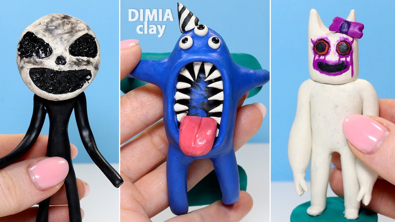 Making characters Garten of Banban 2 New Monsters Sculptures ...