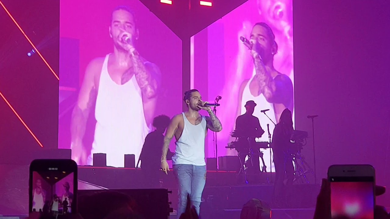 Maluma Fame tour 2018 Hamburg - X Remix - YouTube