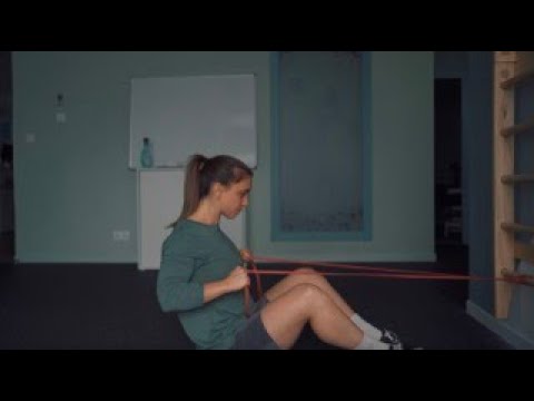 ROWING HORIZONTAL ÉLASTIQUE - YouTube