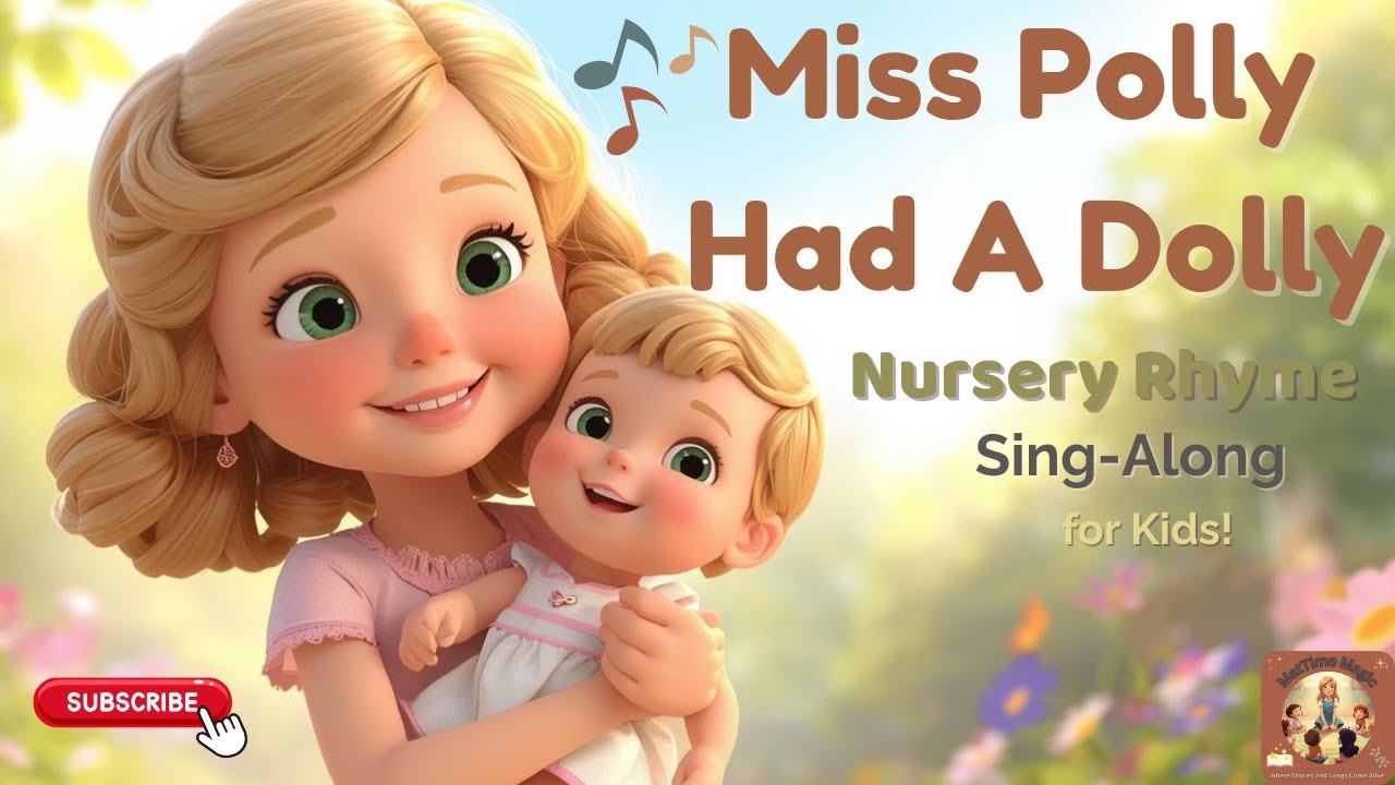 Miss Polly Had a Dolly | Traditional Nursery Rhyme for Kids! - YouTube