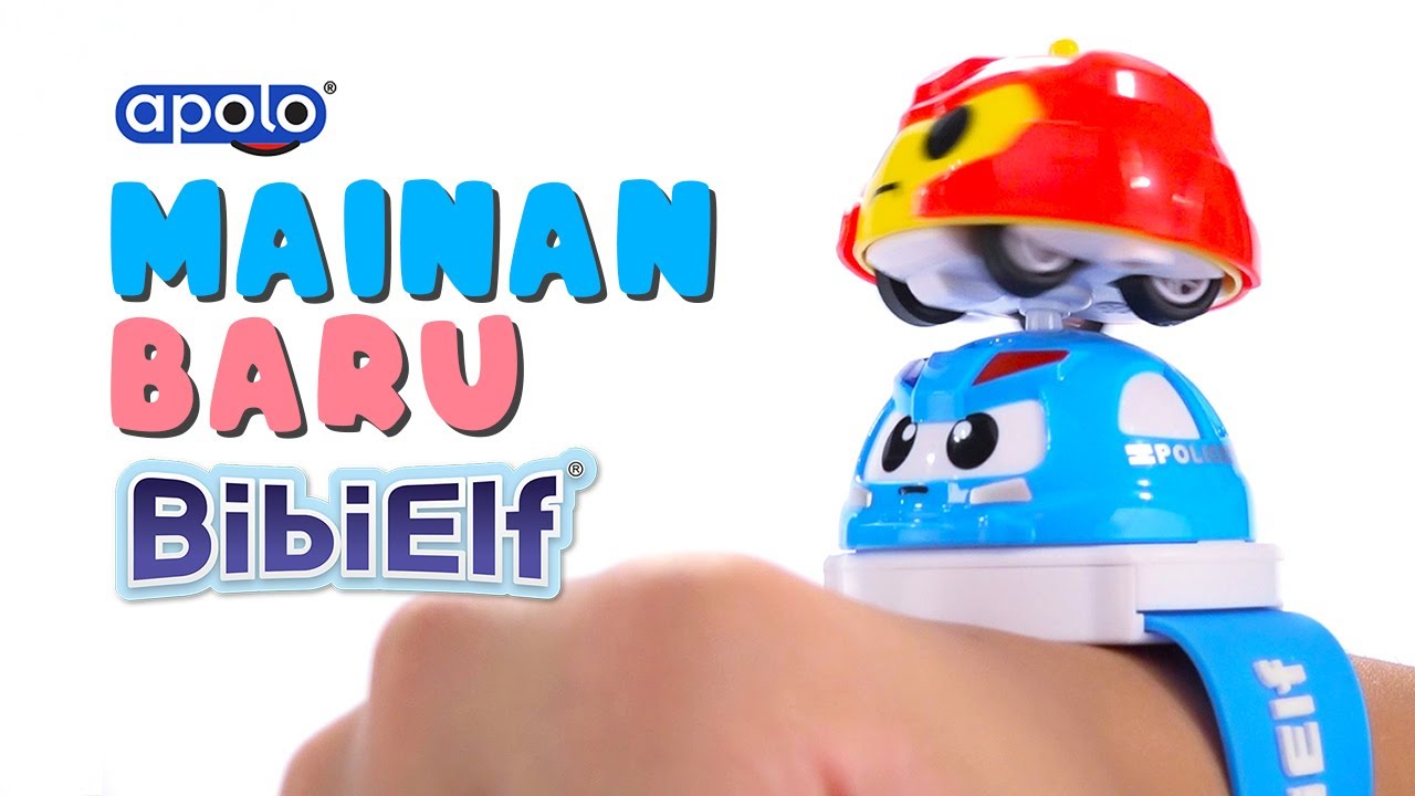 Bibielf - mainan gasing armband yang lucu dari Apolo Toys - YouTube