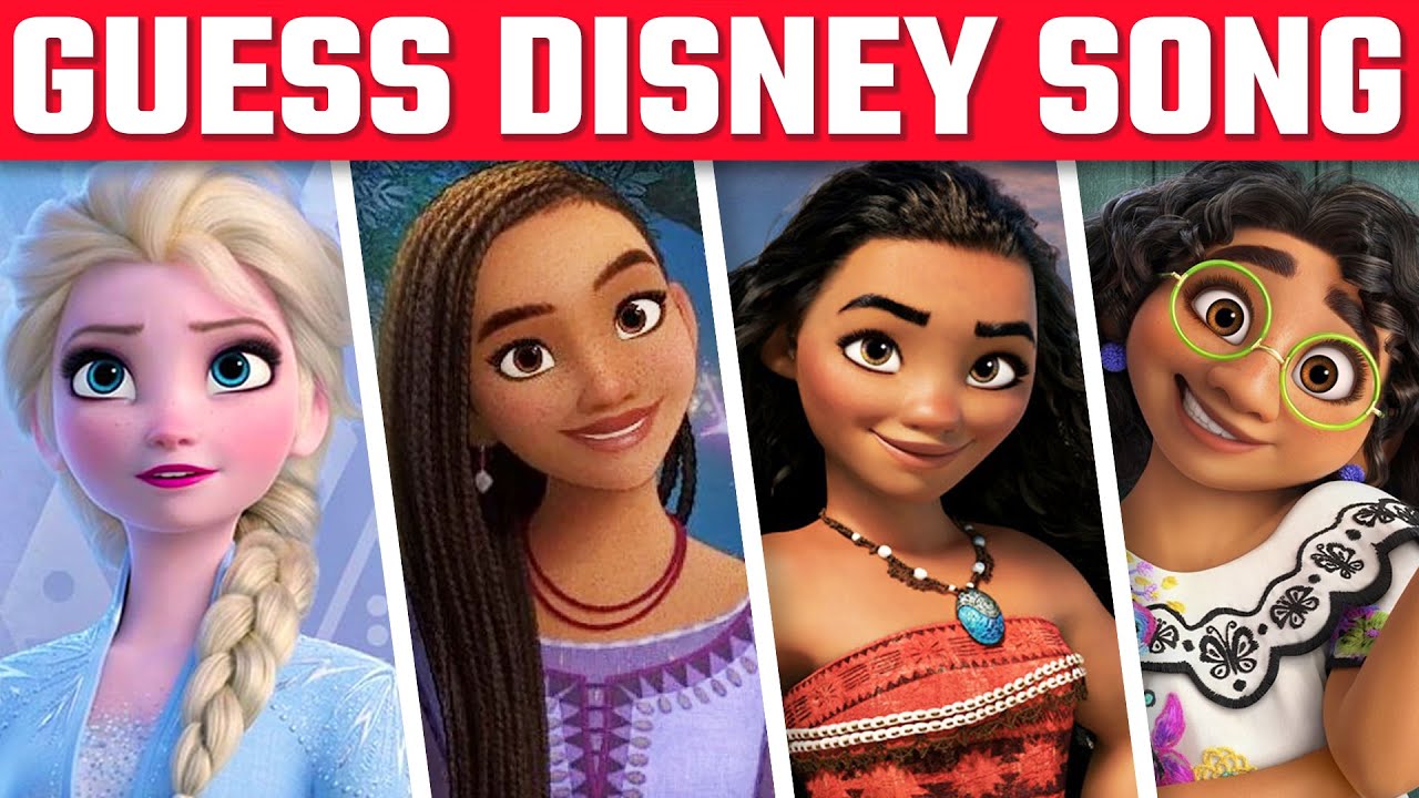 Guess the Disney Song & Movie Quiz 2023 - YouTube