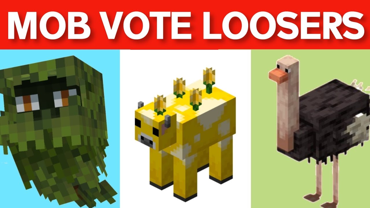 Minecraft Mobs That FAILED The Mob Vote - YouTube