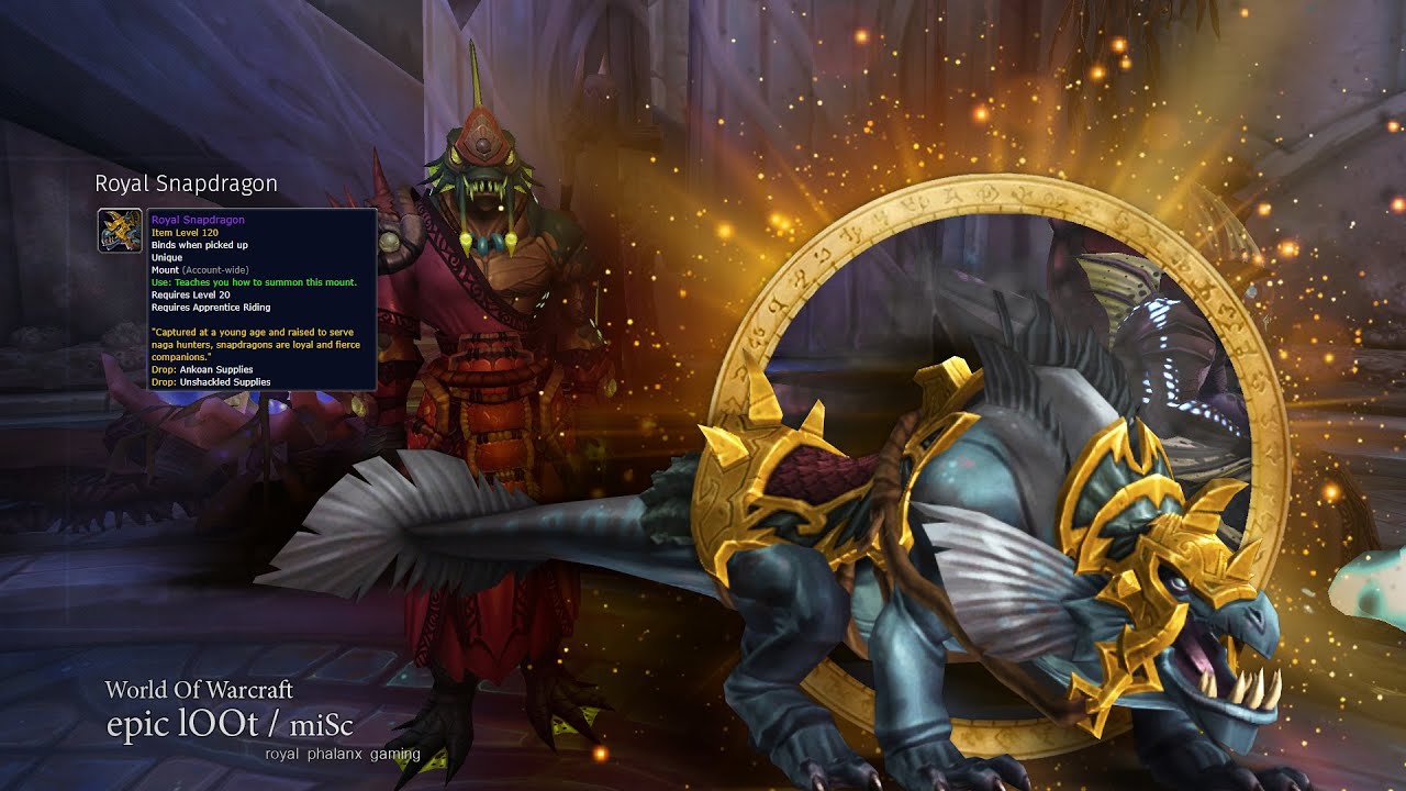 Royal Snapdragon Mount from Ankoan Supplies (Unshackled Supplies) - YouTube