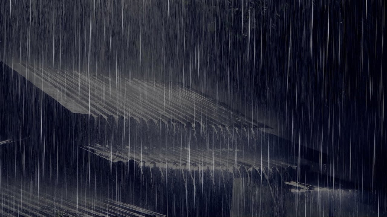 Let Go of Stress with Persistent Rain on Tin Roof | Perfect Rain for ...
