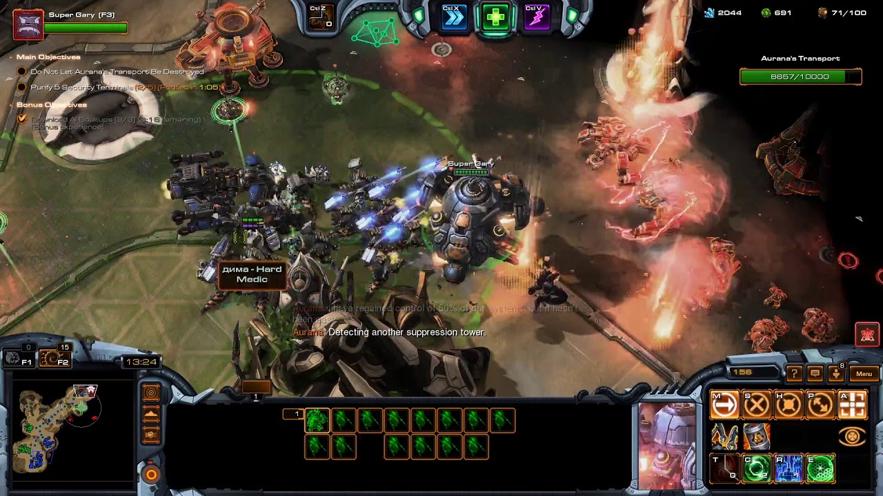 Stetmann SC2 Co-op. Hard @ Malwarfare - YouTube