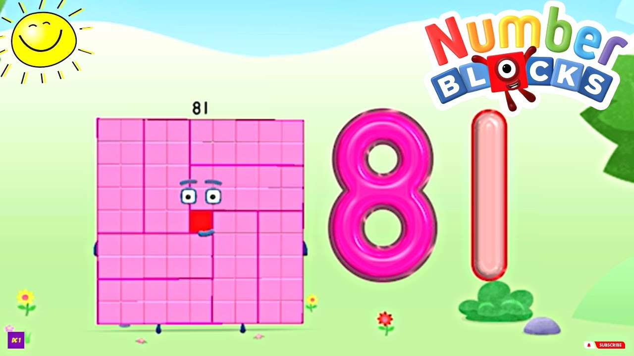 Numberblocks World App Meet Numberblocks Eighty One Number 81