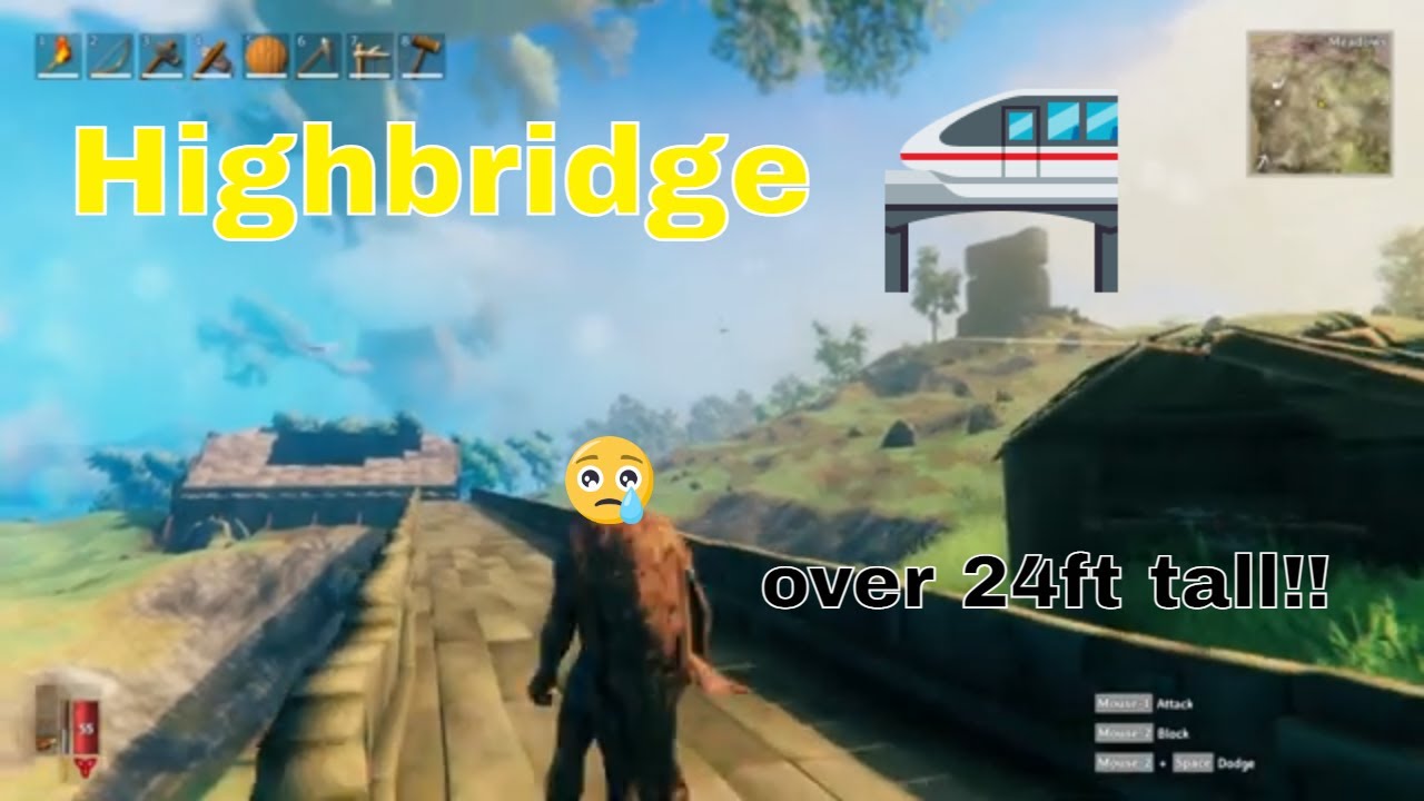 Valheim - High Bridge - Episode 5 - YouTube