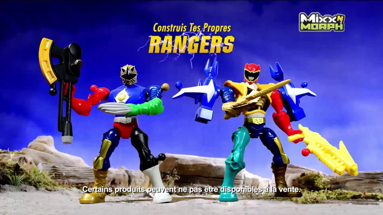 Power Rangers Mixx N' Morph ref 42020 & 42080 - YouTube