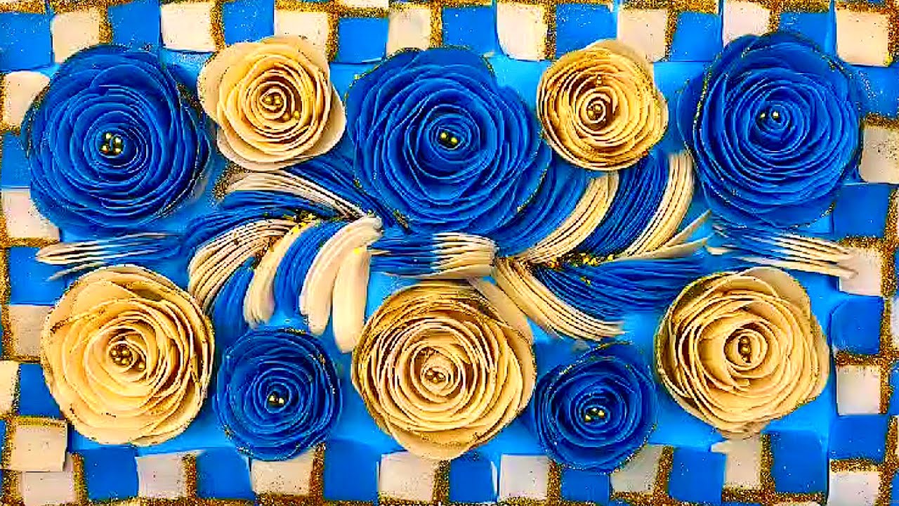 ASMR Soap Blue Roses Crushing | Soap Crunching | Soap Best ASMR ...