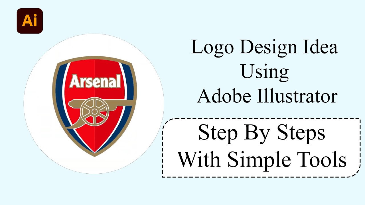 Arsenal Logo Ideas | in Adobe Illustrator - YouTube