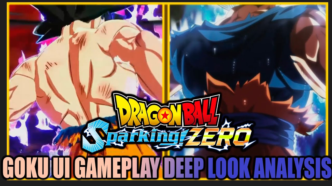 DB Sparking Zero UI Goku and Black Gameplay Deep Look Analysis - YouTube