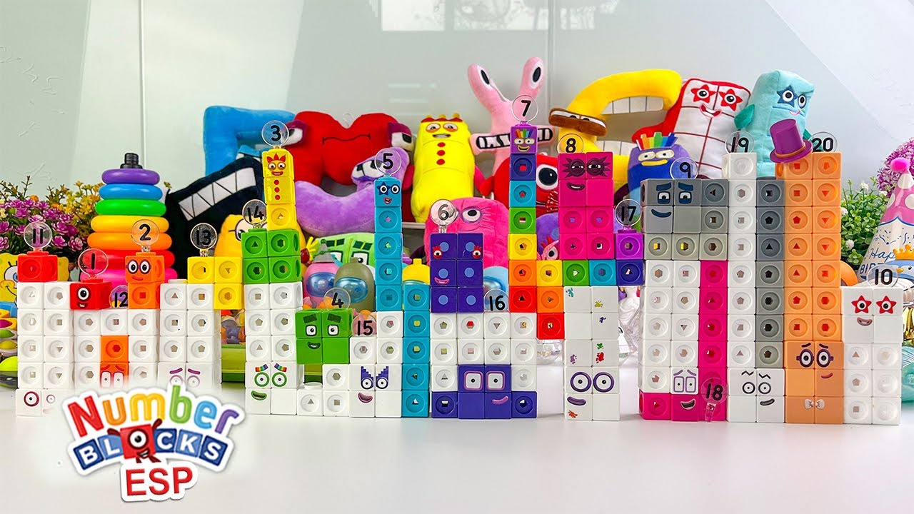 NumberBlocks Mirando, Haciendo Bloques Con Páginas Para Colorear, Limo ...