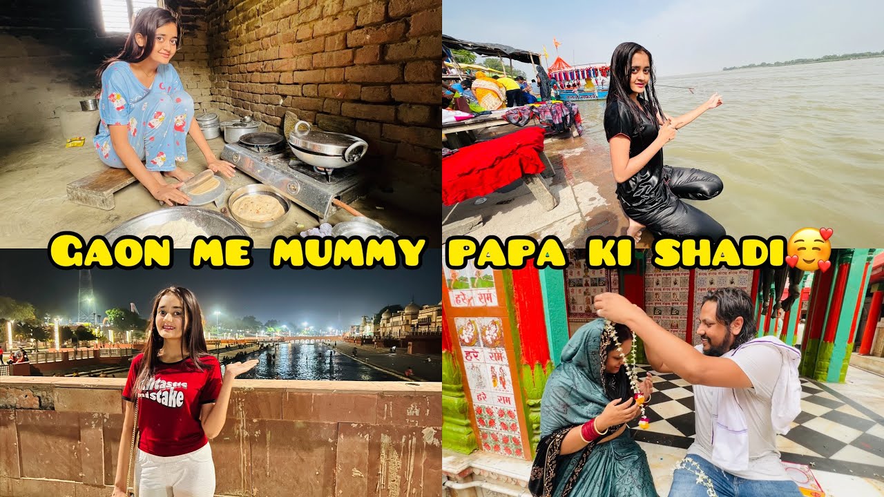 Gaon me Mummy papa ki Shadi ЁЯе░ Nadi me naha k maja agaya ЁЯШ▒ Family ... Gaon me Mummy papa ki Shadi ЁЯе░ Nadi me naha k maja agaya ЁЯШ▒ Family ...