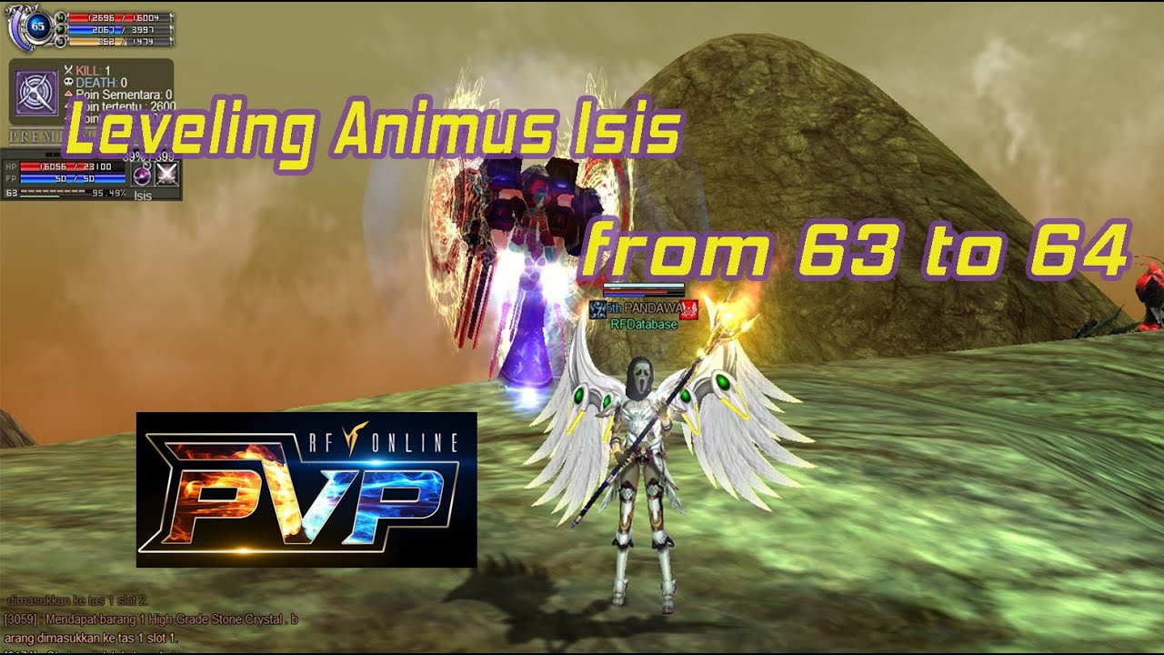 Rising Force Online - Back to Novus : Leveling Animus Isis 63 to 64 ...
