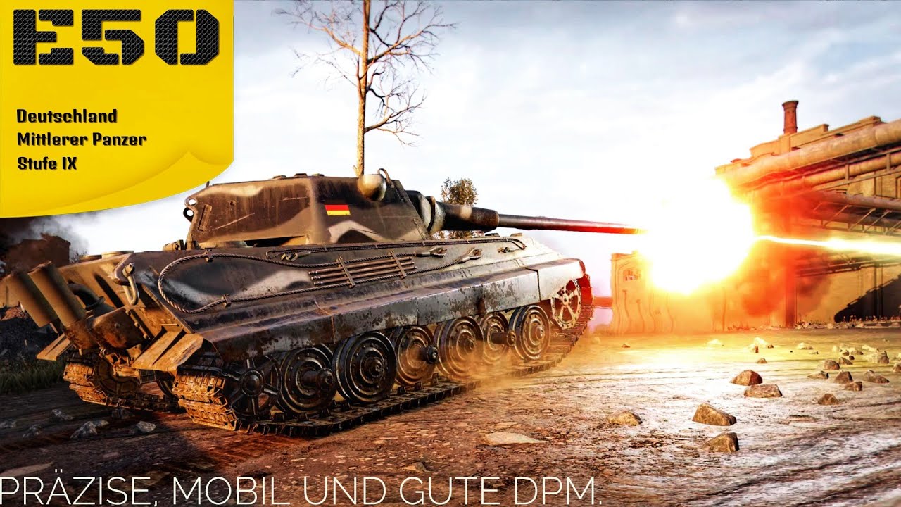 Deutsche Garage | Mittlerer Panzer: E50 | World of Tanks Console | PS5 ...