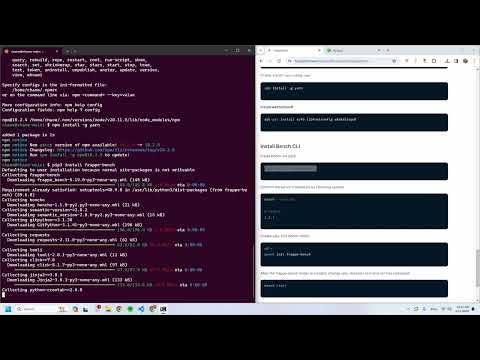 Frappe Framework install on Ubuntu 22.04.3 WSL in Windows 11 - YouTube