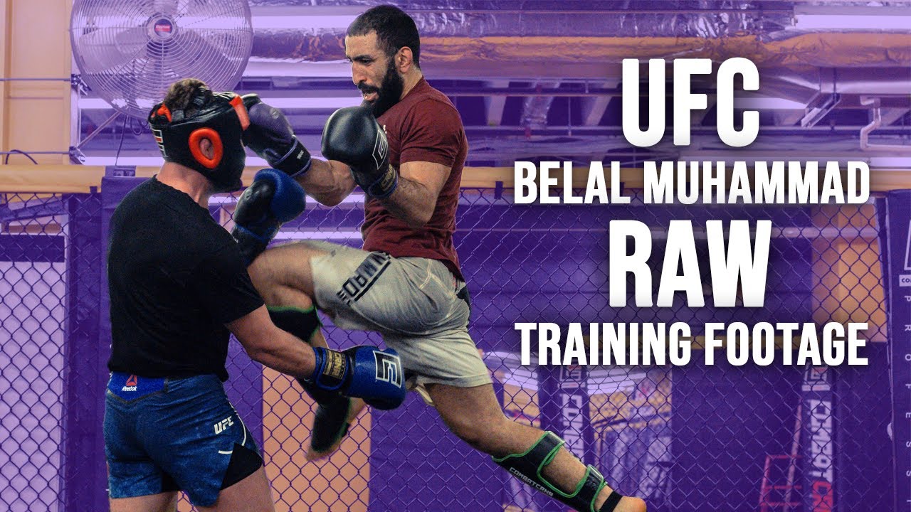 UFC Belal Muhammad Raw 60 seconds of Training UFC 236 - YouTube