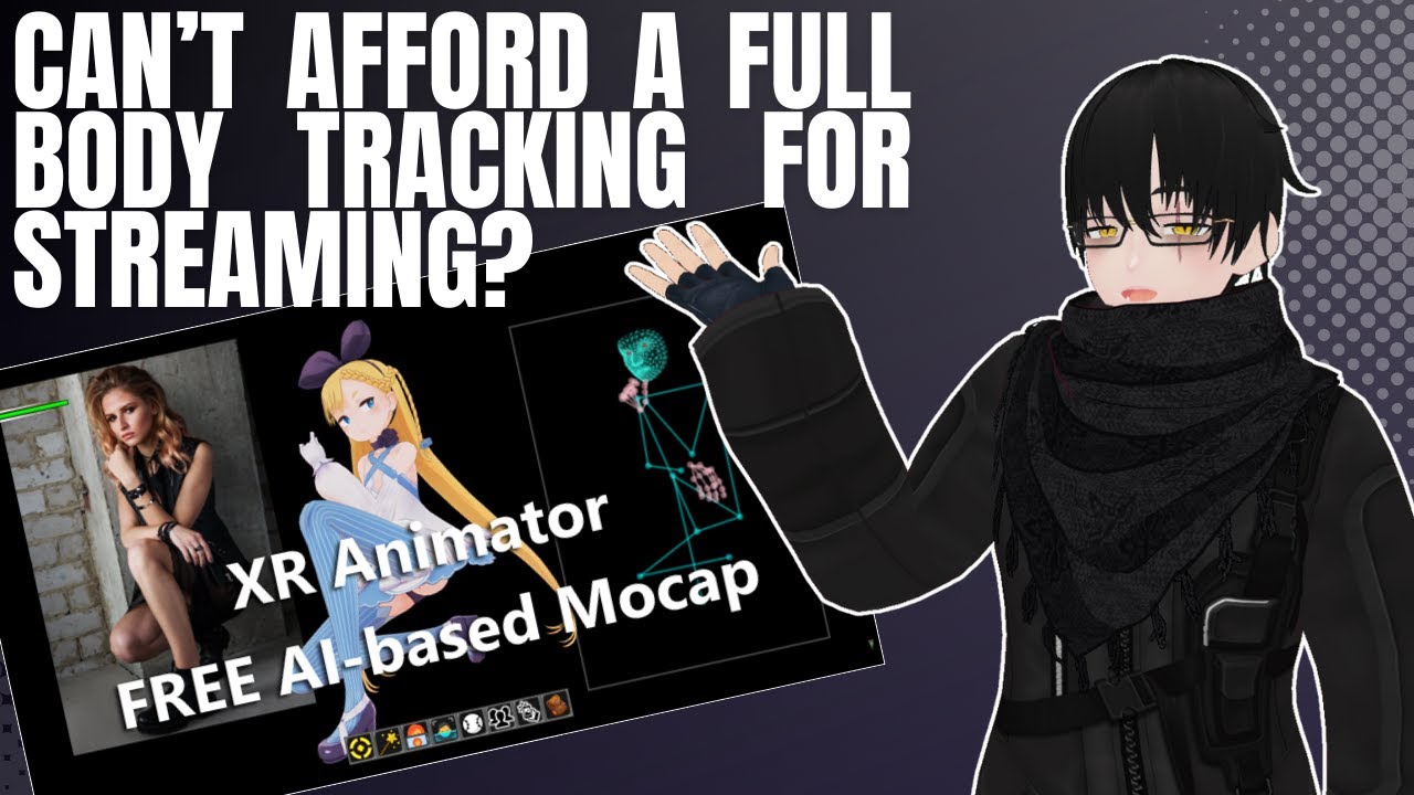 Try this app out for motion capture with just a Webcam!【How to install/use XR Animator】 - YouTube