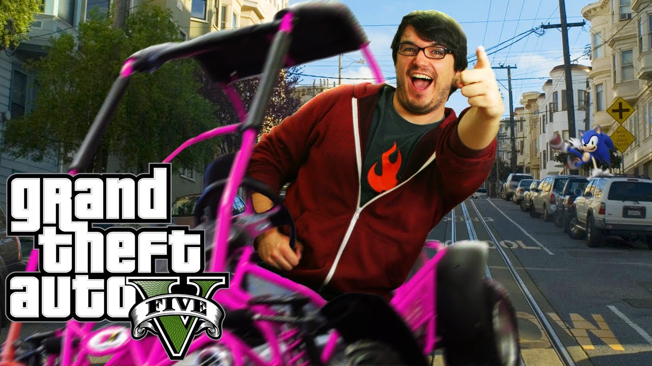 CITY ESCAPE!!! (GTA Online) - Dan and Friends - YouTube