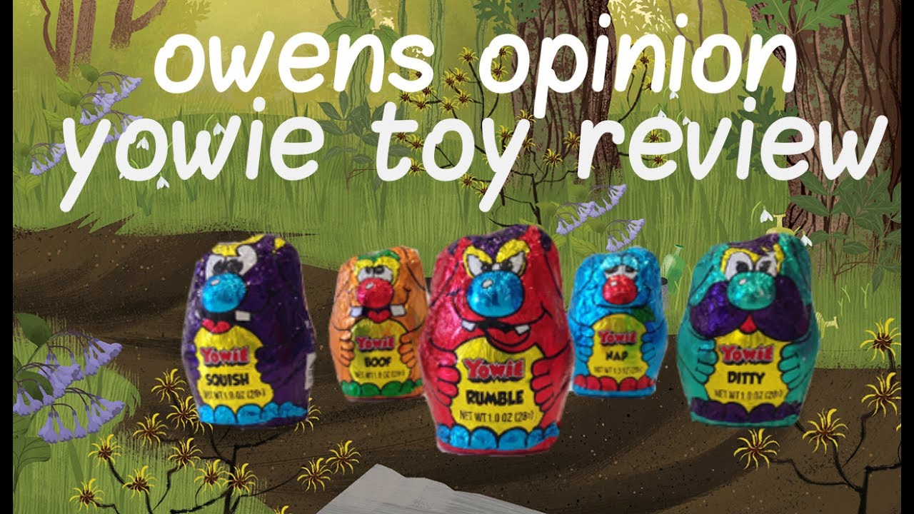 Yowie chocolate egg surprise toy review - YouTube