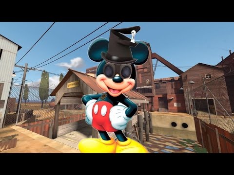 TF2 - MICKEY MOUSE RAGE - YouTube