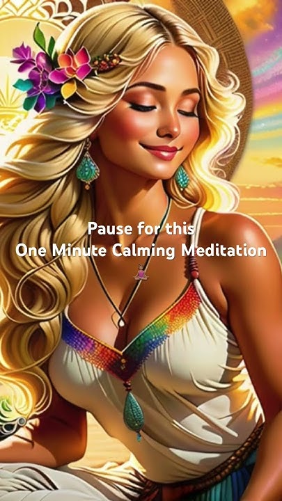 One Minute Calming Meditation| Pause for Peace in Your Day # ... One Minute Calming Meditation| Pause for Peace in Your Day # ...