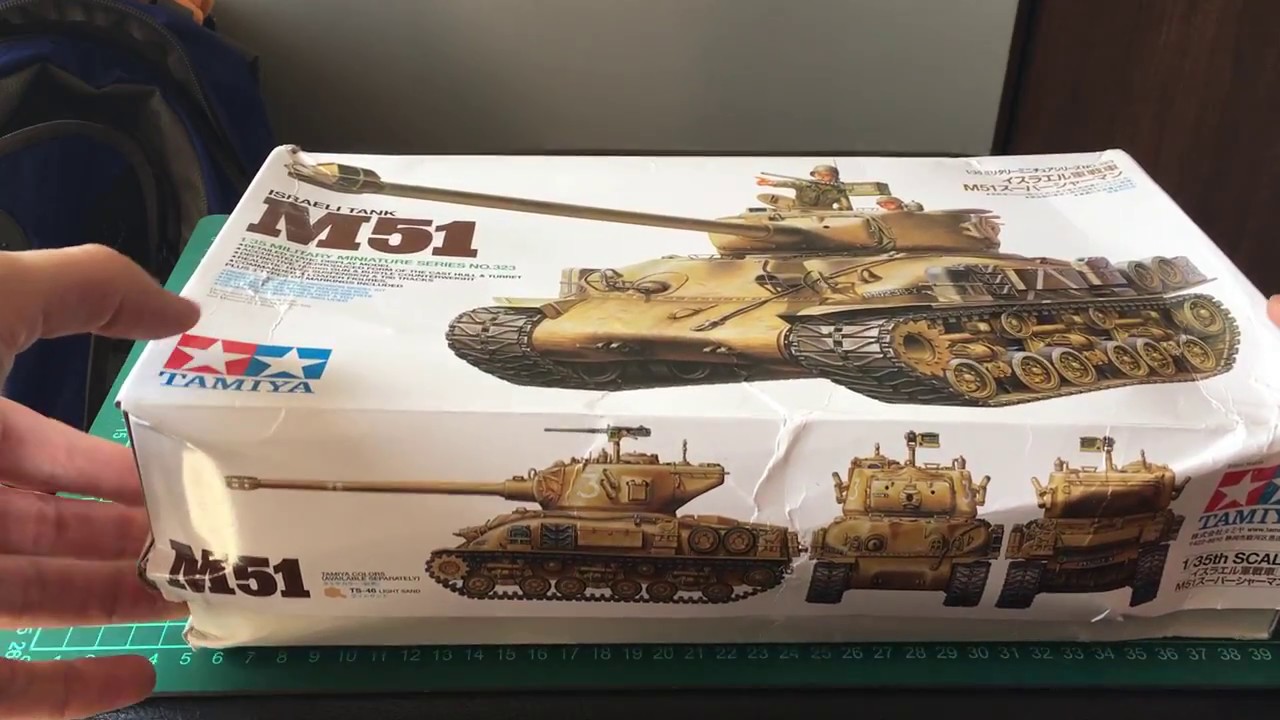 Preview Kit Tamiya M51 - 35323 - YouTube
