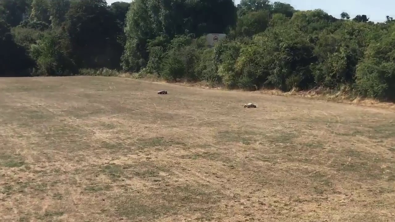 RCMAX 90GT HYBRID VS ALX 71 MALOSSI BAJA RACE - YouTube