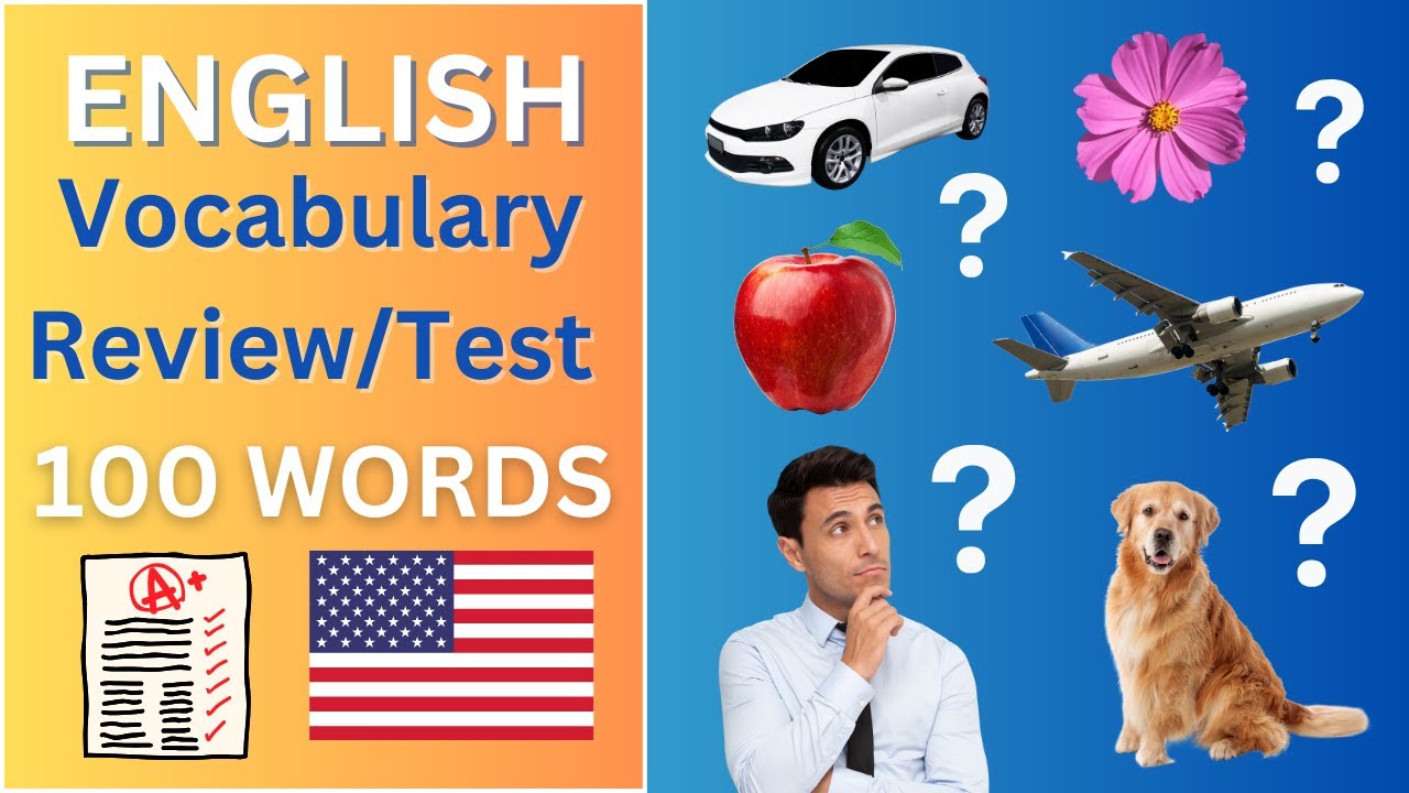 Do you know these 100 essential English words? English Vocabulary ...
