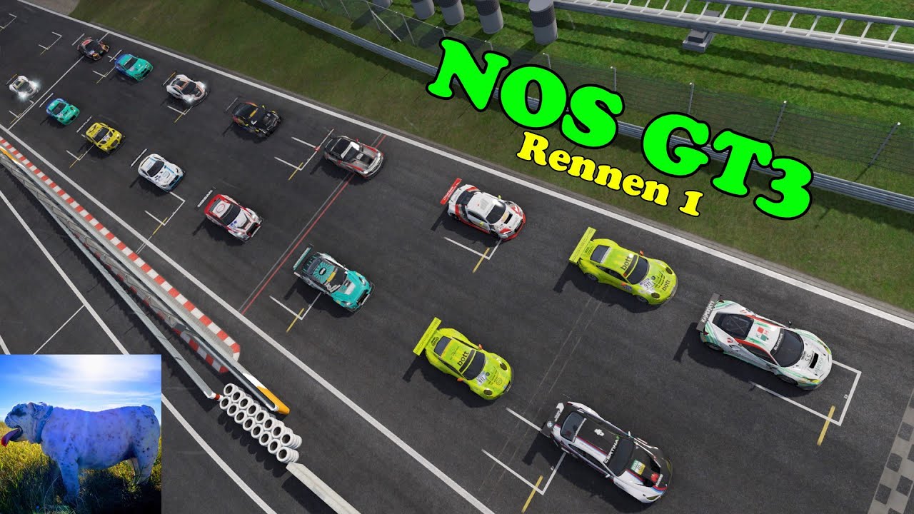 NOS GT3 - Rennen 1 - Project Cars 2 - YouTube