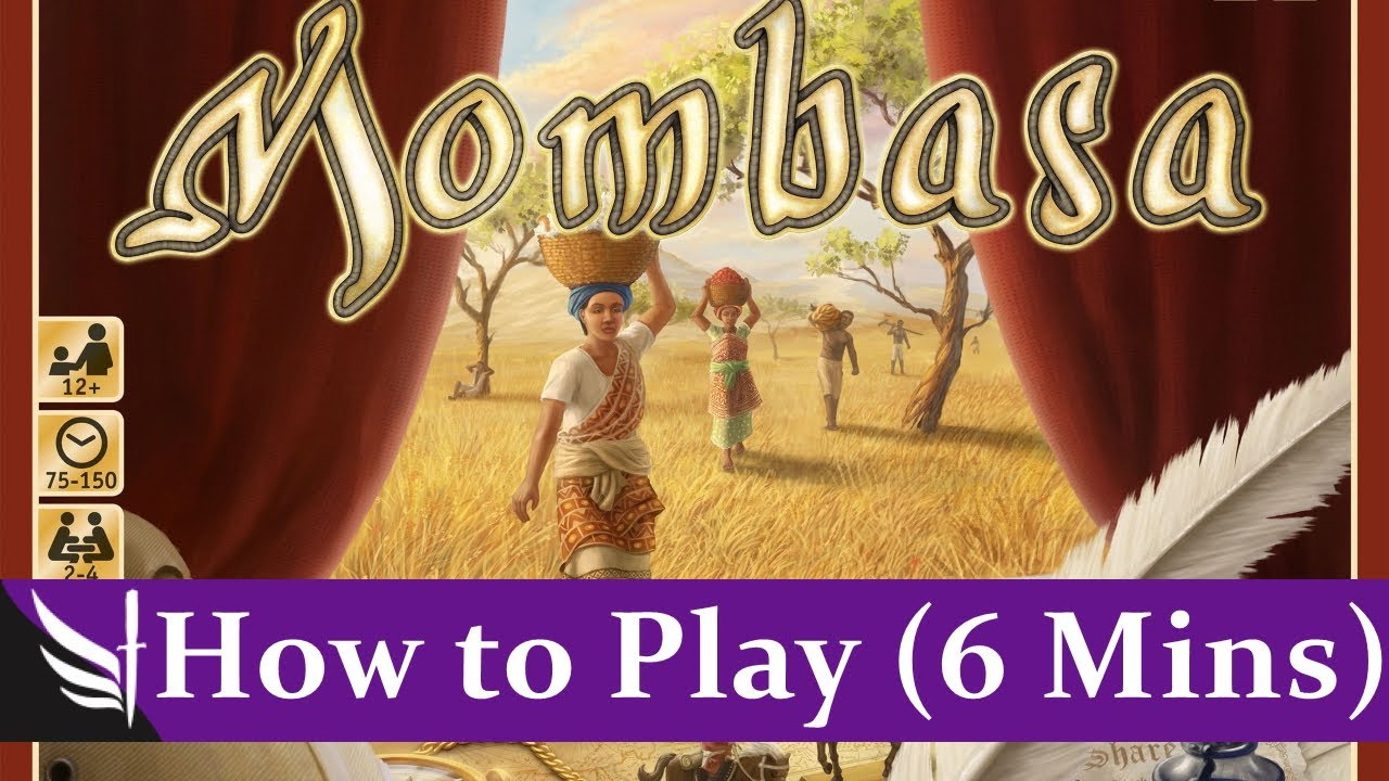 How to Play Mombasa Board Game (6 Minutes) - YouTube