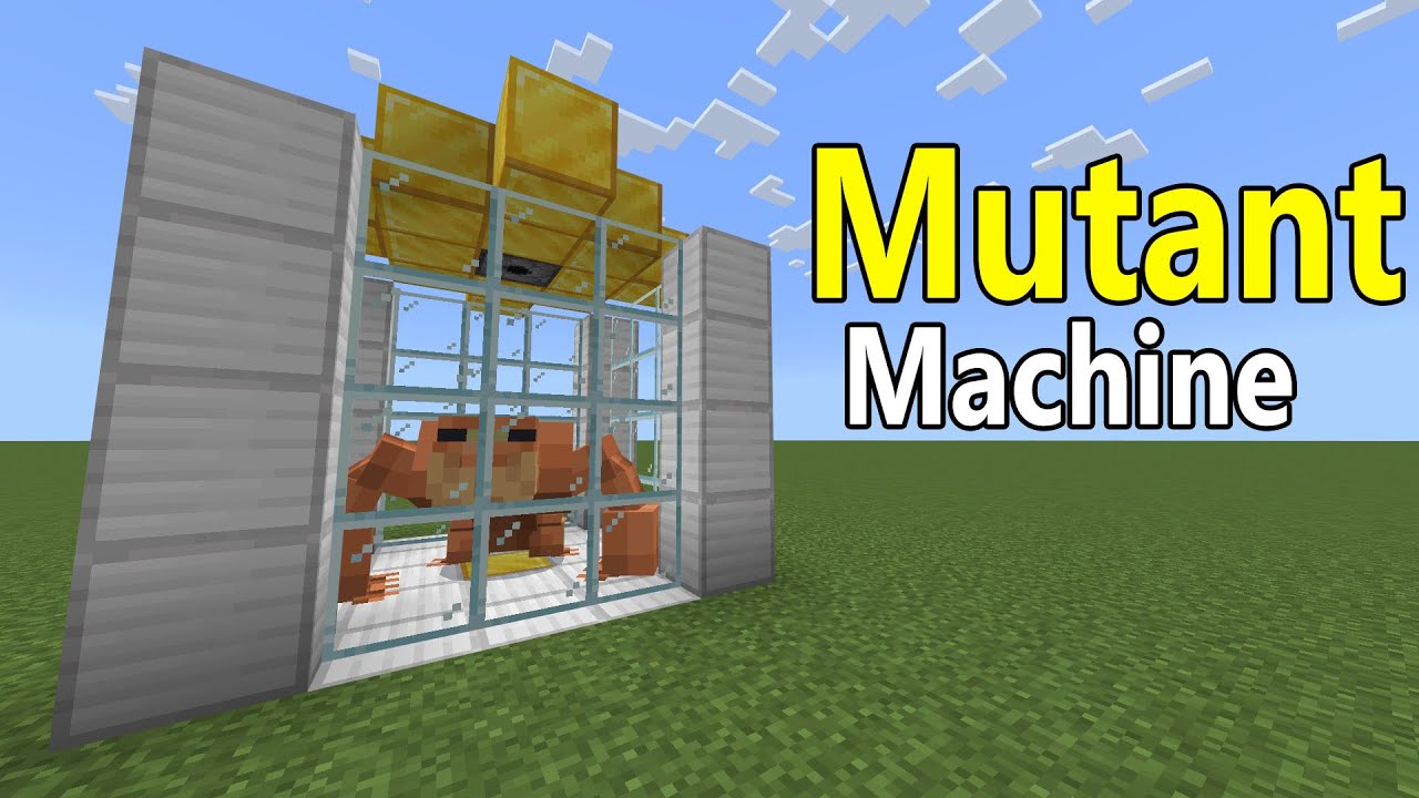 I Built a Mutant Machine in Minecraft - Here's WHAT Happened... - YouTube
