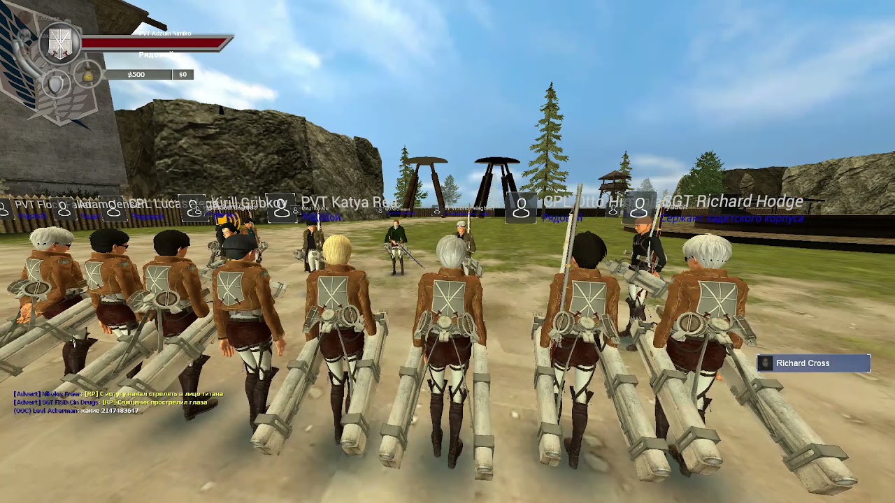 Attack on Titan GMOD - YouTube