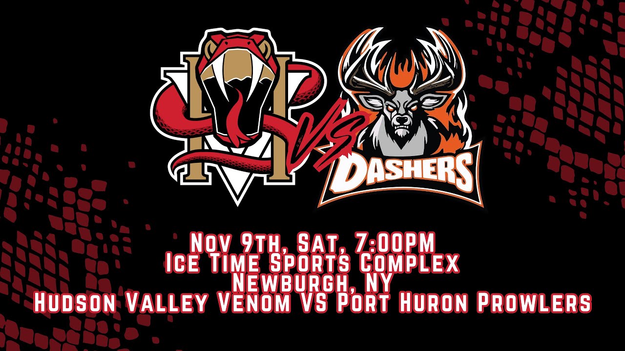 Hudson Valley Venom vs Danville Dashers | 11.09.24 - YouTube
