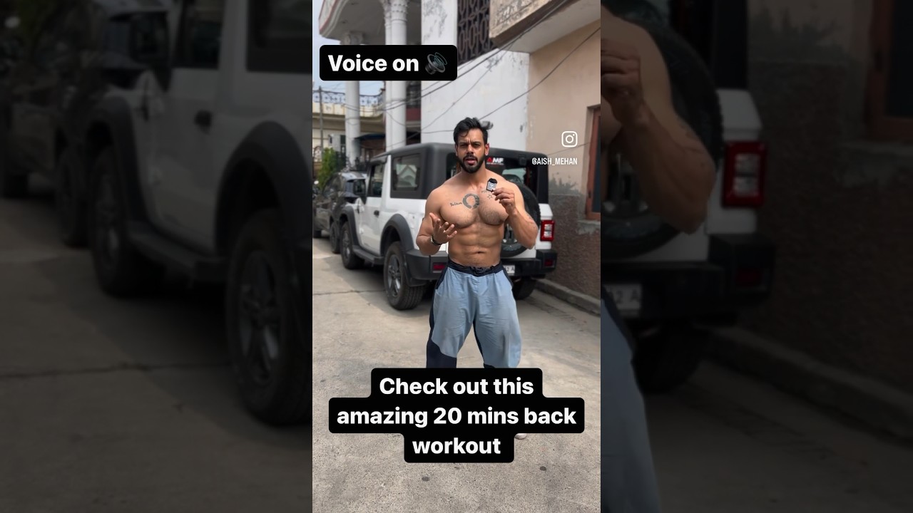 TRY THIS 20 mins insane back session - YouTube